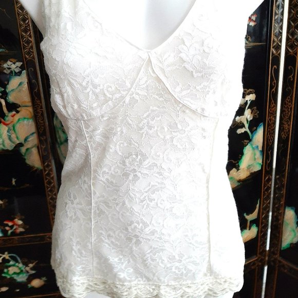 Express | Tops | New Express Stretch Lace Camisole | Poshmark